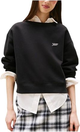 Tommy Hilfiger Femme, Sweatshirts et sweats &agrave; capuche, Noir, Taille: 36 FR SweaT-shirts