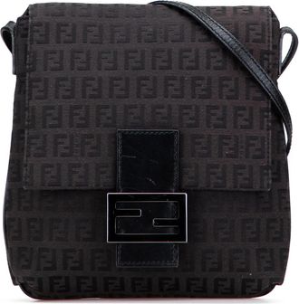 Fendi Hobo Bags - Zucchino Canvas Crossbody - Gr. unisize - in Braun - für Damen