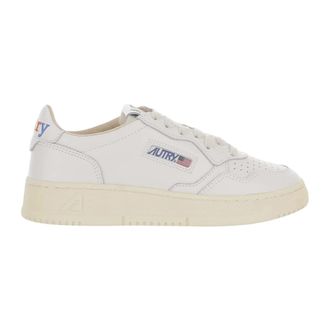 Autry Medalist Low Leder-Sneakers - - Shoes - Damen - Wei&szlig; - 37 EU