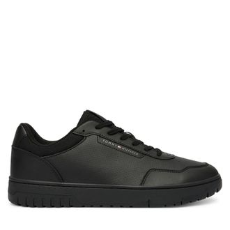 Tommy Hilfiger Sneakers Tommy Hilfiger Th Basket Core Lite Lth FM0FM05713 Schwarz