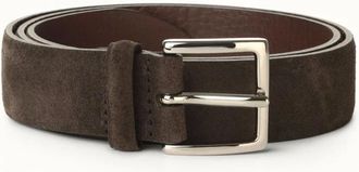 Orciani Homme, Accessoires, Brun, Taille: 110 CM Ceinture en cuir suédé