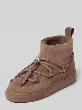 INUIKII Boots aus echtem Leder mit Logo-Detail