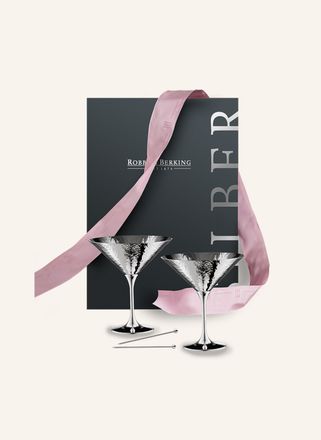Robbe & Berking Robbe & Berking Cocktail-Geschenkset Martel&eacute; (90g Versilbert) silber