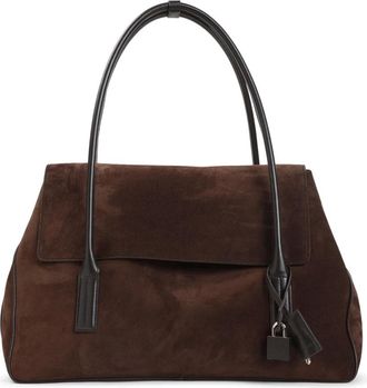 Tom Ford Femme, Sacs, Brun, Taille: ONE Size L1922Lcl068Pecm Sac bandouli&egrave;re en cuir de veau
