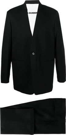 Jil Sander Eleganter Anzug - Schwarz