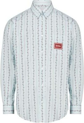 Dr&ocirc;le de Monsieur Chemise &agrave; motif en coton