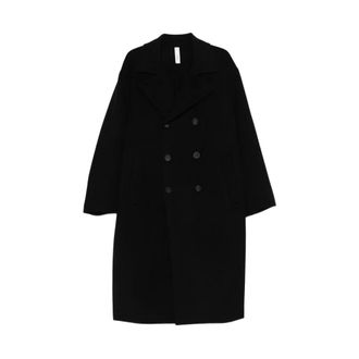 Hev&ograve; Homme, Manteaux, Noir, Taille: XL Erchie Coat