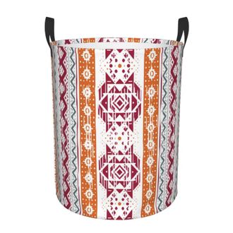Generic Geometrisch, Stammeskulturell, Ethnisch Korb Aufbewahrung Rund W&auml;schekorb Wasserdichter W&auml;scheeimer F&uuml;r Lagerung Waschk&uuml;che Decken