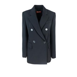 Max Mara Mirella Cady Blazer - Femme - Vestes - Noir - Taille: 36 FR