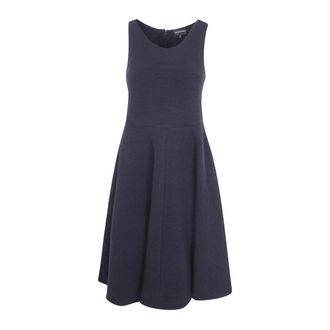 Emporio Armani Embossed Jersey Full-Skirted Dress - - Dresses - Damen - Schwarzk - XS