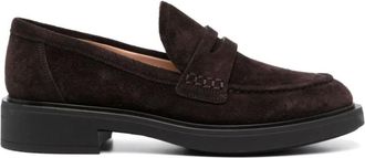 Gianvito Rossi Femme, Chaussures, Brun, Taille: 35 EU Harris Loafer