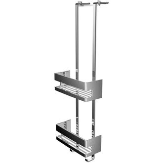 Emco Emco - system2 Türetagere, 2 tiefe Körbe, chrom, 354500125