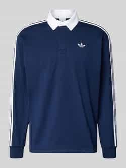adidas Originals Poloshirt mit Label-Stitching