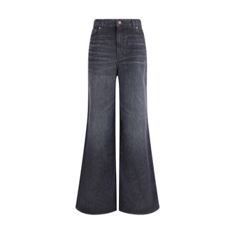 Chlo&eacute; Weit geschnittene Jeans - - Jeans - Damen - Grau - W28
