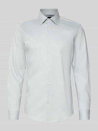 HUGO BOSS Slim Fit Businesshemd aus Baumwoll-Mix Modell HANK