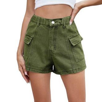 Generic Short Jogging Long Femme Cargo Trail Jogging Moulant Denim Sculptant Paillettes Triathlon Salle Longueur Leopard Sequins Trop Int&eacute;rieur Rouille Chauss