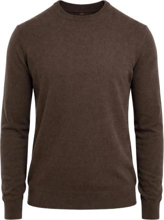 FILIPPO DE LAURENTIIS Langarm-Pullover mit Rundhalsausschnitt - - Knitwear - Herren - Braun - XL