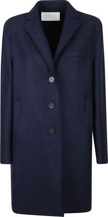 Harris Wharf London Damen, M&auml;ntel, Blau, MGr&ouml;&szlig;e