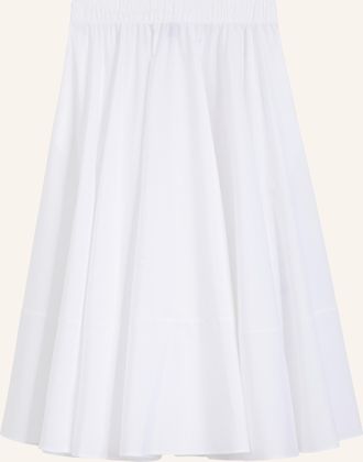 HUGO BOSS Skirt Valie Relaxed Fit weiss