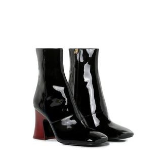 Chlo&eacute; Bottines &agrave; talon Janis en cuir