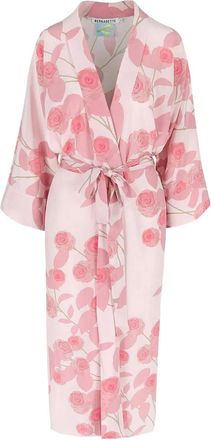 Bernadette robe à fleurs imprimées - Rose