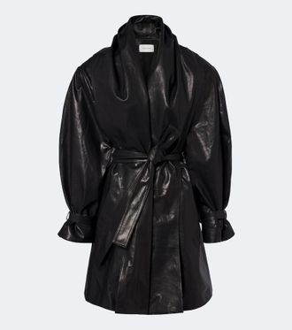 Magda Butrym Veste en cuir