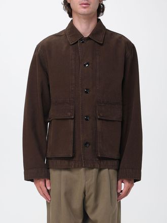 Christophe Lemaire Einreihige leichte Baumwolljacke mit aufgesetzten Taschen