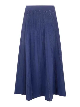 Blugirl Jupe Longue - Bleu