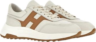 Hogan Low-Top Sneaker - Sneaker Hyperlight Ecru - Gr. UK_10_5 - in Wei&szlig; - f&uuml;r Damen