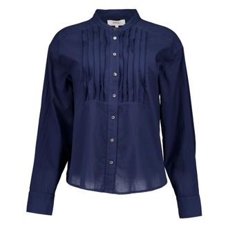 Xirena Miranda Bluse - - Blouses & Shirts - Damen - Blau - L
