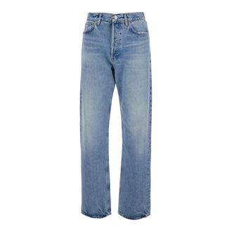 A Gold E Bleached Gerades Jeans - - Jeans - Damen - Blau - W27