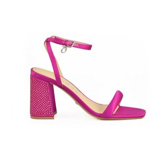 Guess Femme, Chaussures, Rose, Taille: 37 EU Sandalette &Eacute;l&eacute;gante avec Semelle en Caoutchouc