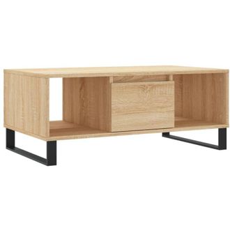 vidaXL vidaXL Couchtisch Sonoma Eiche 90x50x36,5 cm Holzwerkstoff