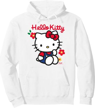 Hello Kitty Fr&uuml;hlingsblumen Sweet Cute Friends XOXO Classic Pullover Hoodie