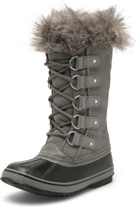 Sorel Femme Joan of Arctic Boot WP Bottes de Neige imperm&eacute;ables, Quarry Black Collection 2024 2025, 37.5 EU