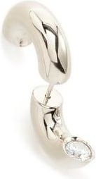 Alan Crocetti Boucle doreille Clear Blown Peekaboo