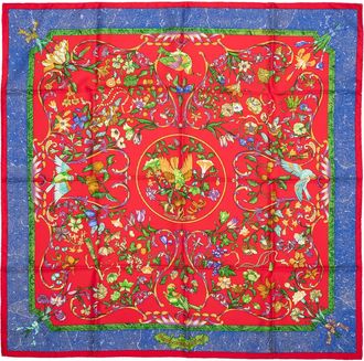 Herm&egrave;s T&uuml;cher & Schals - Scarf - Gr. unisize - in Rot - f&uuml;r Damen