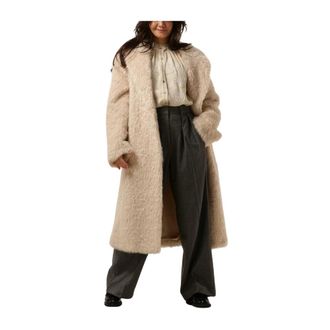 Stand Studio Nicole Mantel - - Coats - Damen - Beige - L
