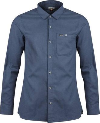 LUNDHAGS SKOMAKARNA Herren Hemd Ekren Solid Ms LS Shirt
