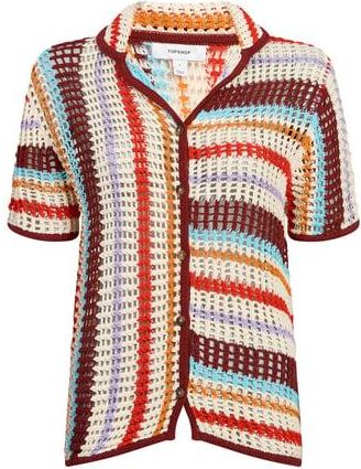 Topshop Chemise en crochet TSgerdi en coton