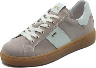 Nero Giardini E513005D Velour Femme Baskets de Sport pour Femme en Nubuck Caisse Basse, rose, 36 EU