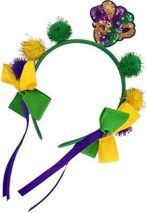 Generic Serre-t&ecirc;te scintillant &agrave; guirlandes, pour bal masqu&eacute;, f&ecirc;te, festival, coiffe