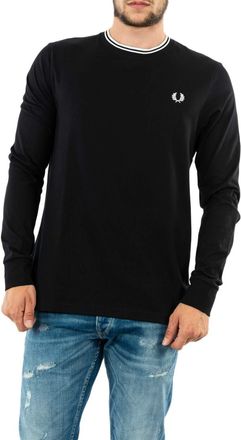 Fred Perry MAGLIA BLACK-102