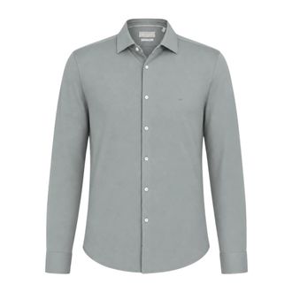 Michael Kors Japanese Perform Knit Slim Shirt - - Shirts - Herren - Gr&uuml;n - L