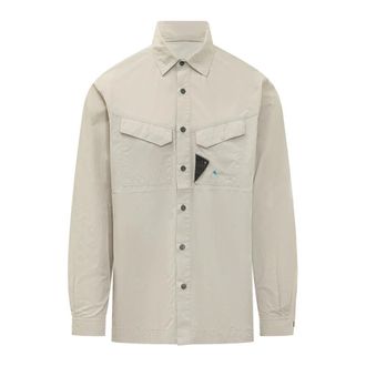 Kl&auml;ttermusen Homme, Chemises, Beige, Taille: L Syn LS Shirt