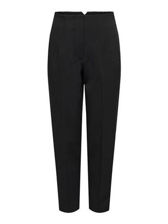 Only Onlraven Hw Pant CC TLR Pantalons, Noir, 42W / 32L Femme