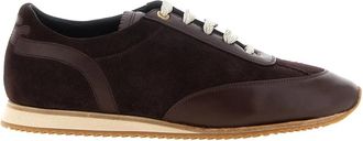 Agnona Suede Runner Sneakers - - Shoes - Damen - Braun - 37 EU
