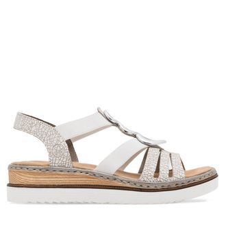 Rieker Sandalen Rieker 679L4-80 Wei&szlig;