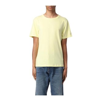 Peuterey Homme, Tops, Jaune, Taille: 3XL Short Sleeve Crew Neck TShirt