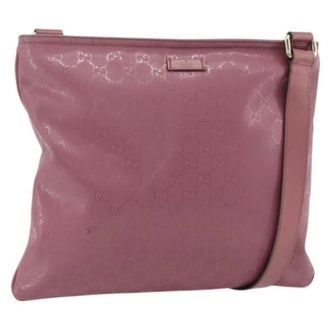 Gucci Pre-owned Vintage Cross Body Bag - - Pre-owned - Damen - Rosa - ONE SIZE